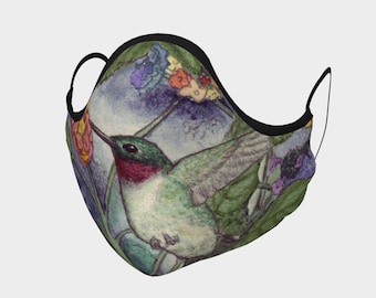 Hummingbird Face Mask - Etsy