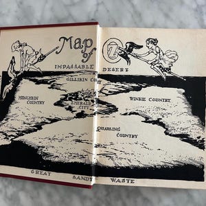 Vintage 1939 Ozoplaning With the Wizard of Oz by Ruth Plumly Thompson L ...