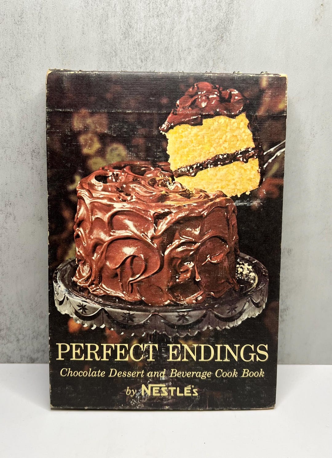 Perfect Endings Chocolate Dessert and Beverage Cook Book - 1962 MCM ...