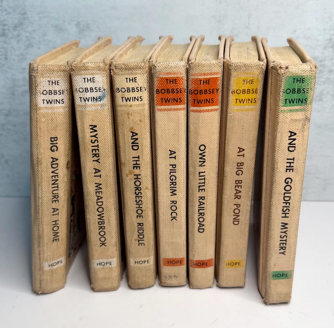 Vintage Bobbsey Twins Books Lot of 7 - Laura Lee Hope Grosset & Dunlap ...