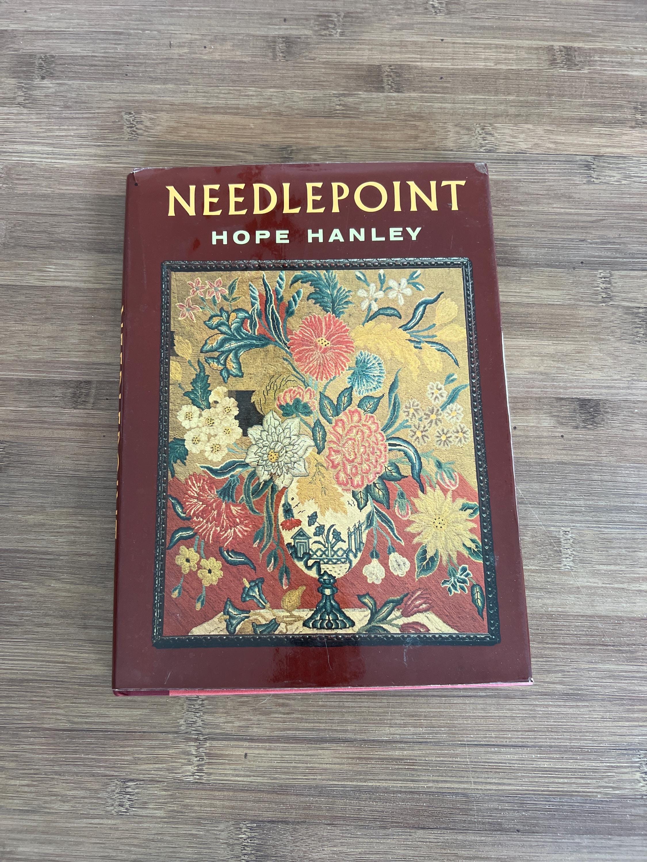 Vintage 1964 Needlepoint Book by Hope Hanley Hardcover Canvas Stitches ...