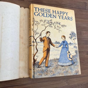 Vintage 1953 These Happy Golden Years by Laura Ingalls Wilder Little ...