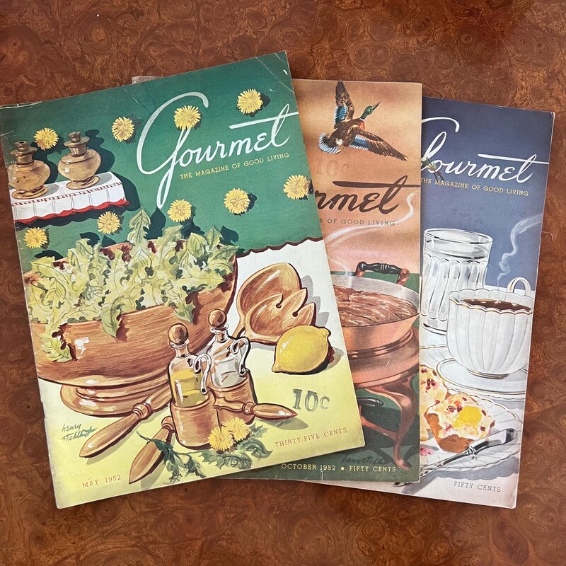 Gourmet Magazine - Etsy