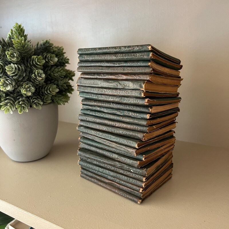 Small Vintage Books - Etsy
