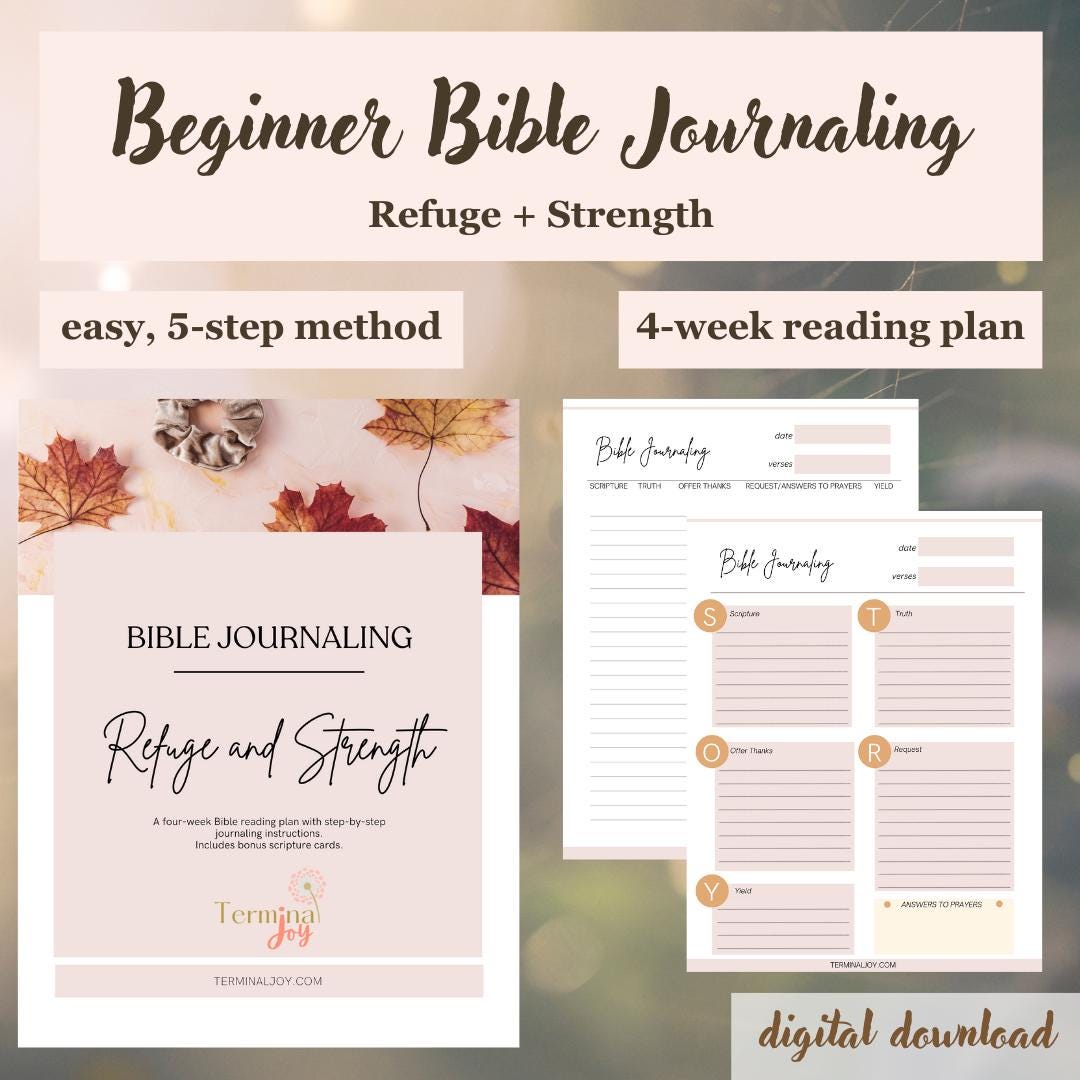 Beginner Bible Journaling, Bible Study Journaling, Bible Reading Plan ...