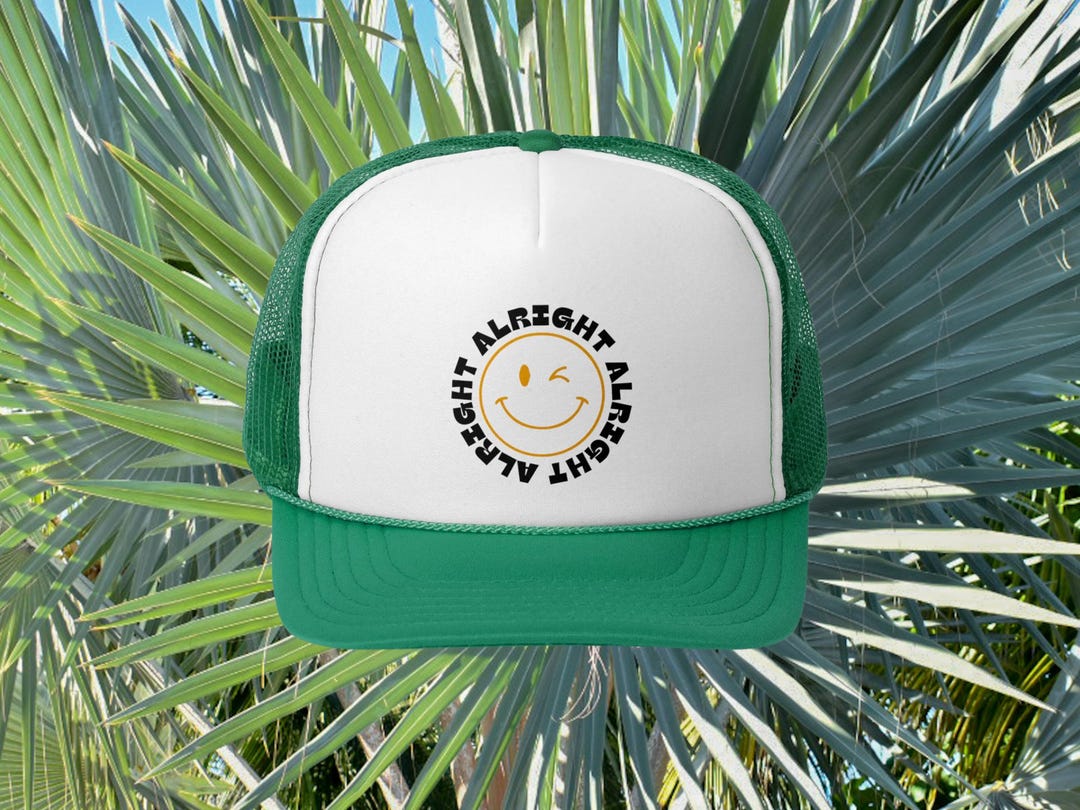 Alright, Alright, Alright Trucker Hat, Vintage Baseball Cap, Retro ...