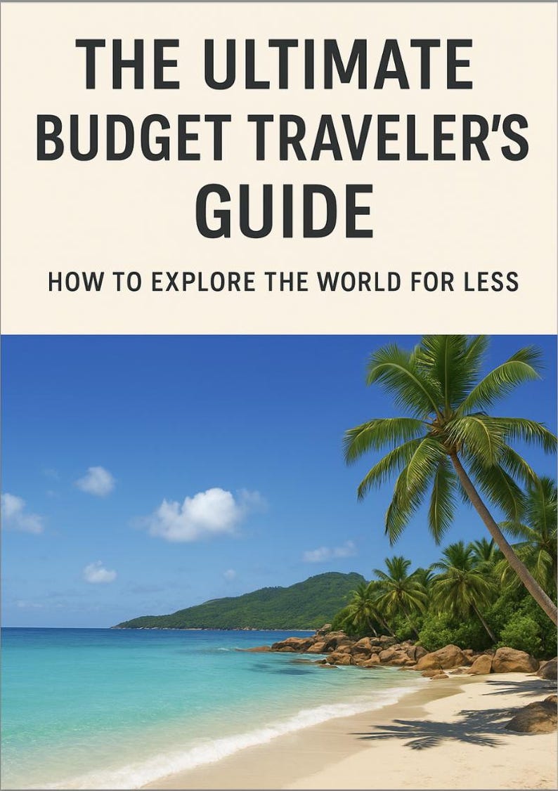 The Ultimate Budget Traveler's Guide - Etsy