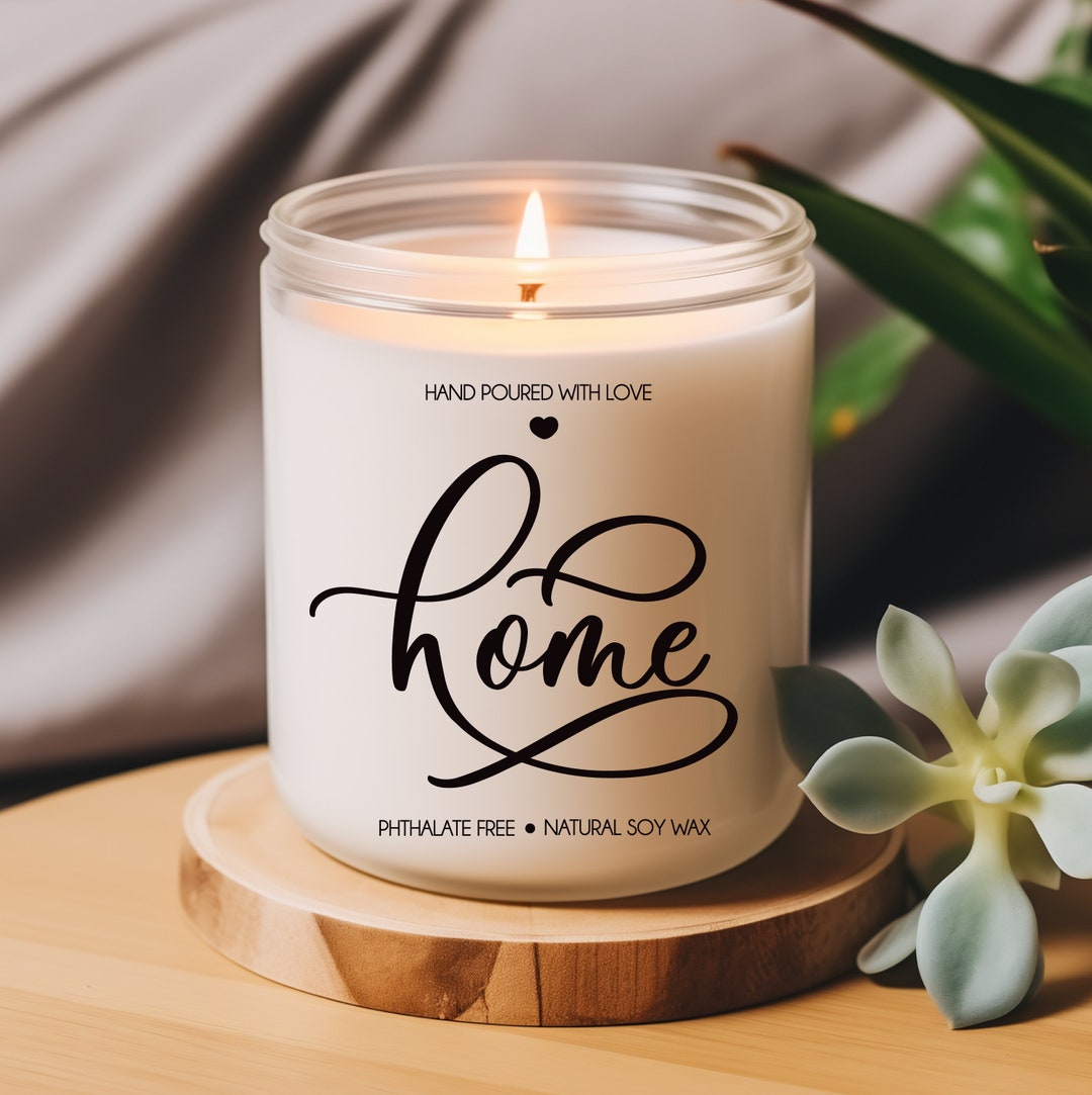 Home New Home Candle Gift Housewarming Gift Relocation Gift Moving Gift ...