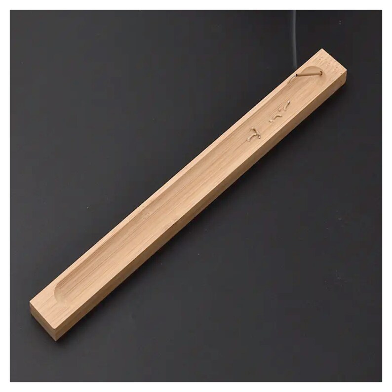 Bamboo Incense Holder for Sticks, Incense Tray, Natural Incense Burner ...