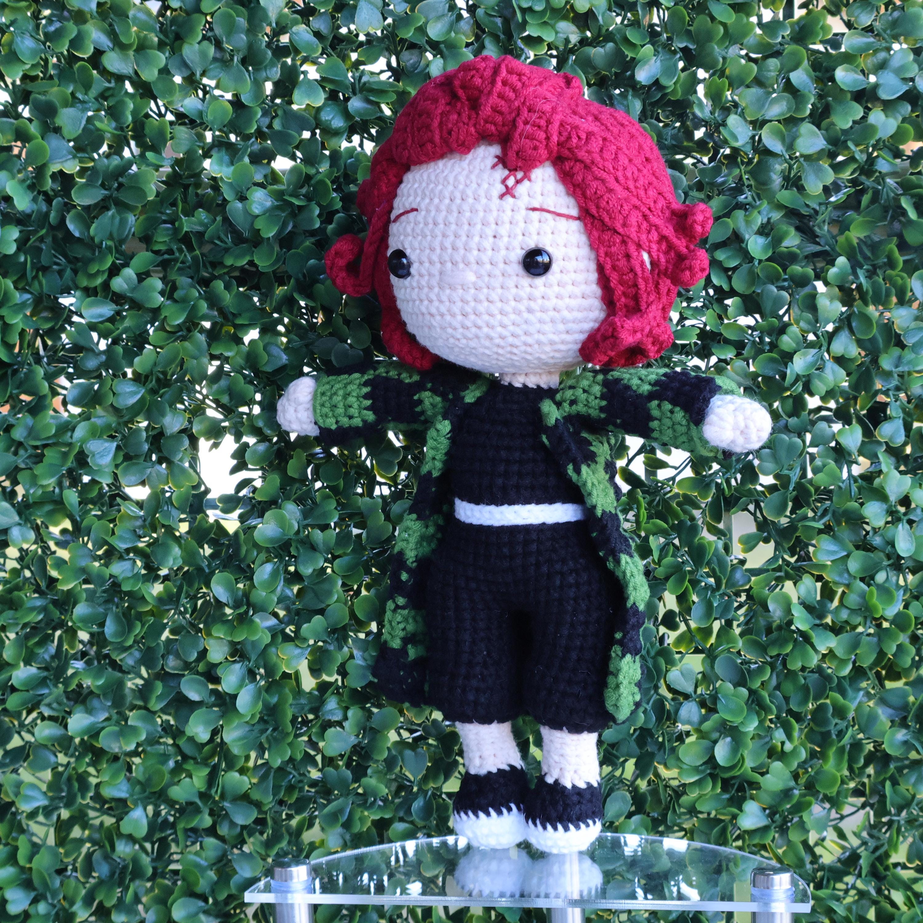 Tanjiro Kamado - Crochet Handmade Amigurumi Doll - Anime Demon Slayer ...