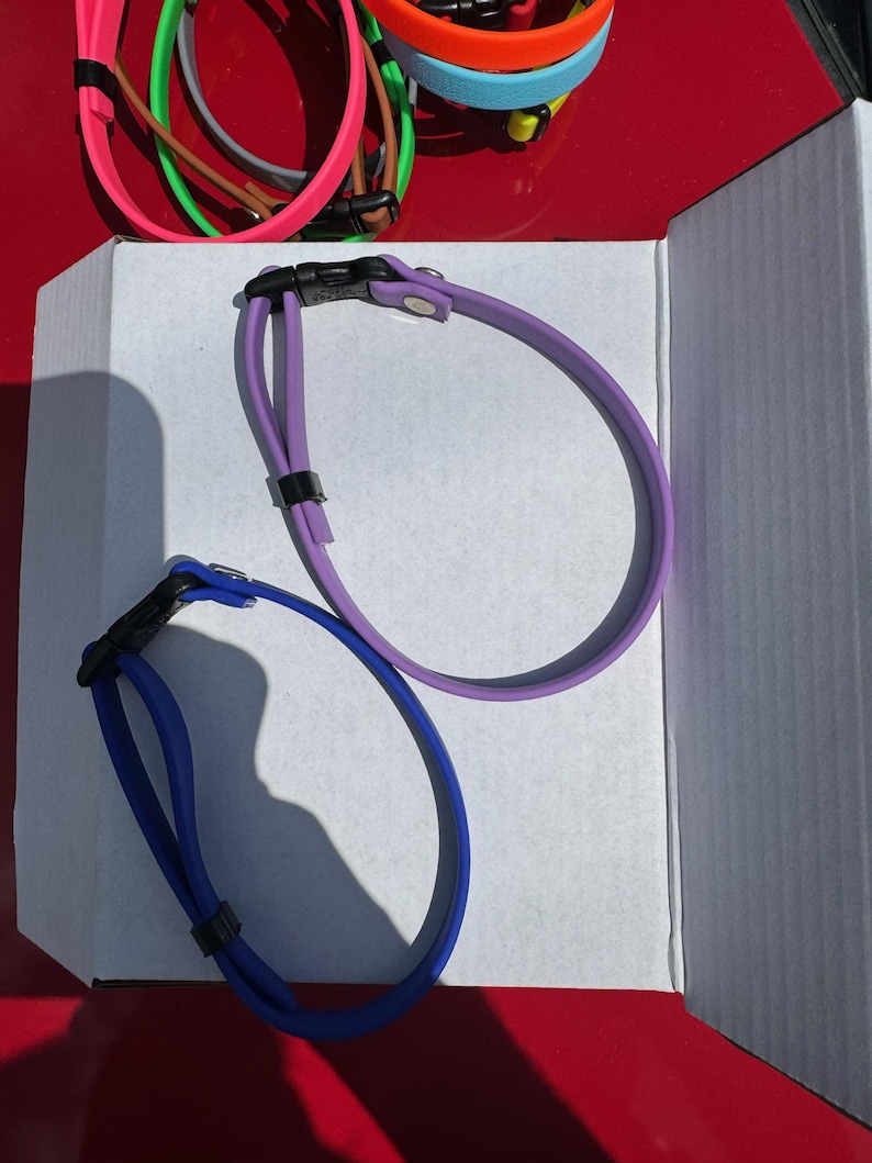 Biothane Whelping Collars - Etsy
