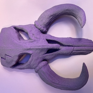 Mythosaur Skull Replica Art - Mandalorian Inspired 3D Printed Wall ...