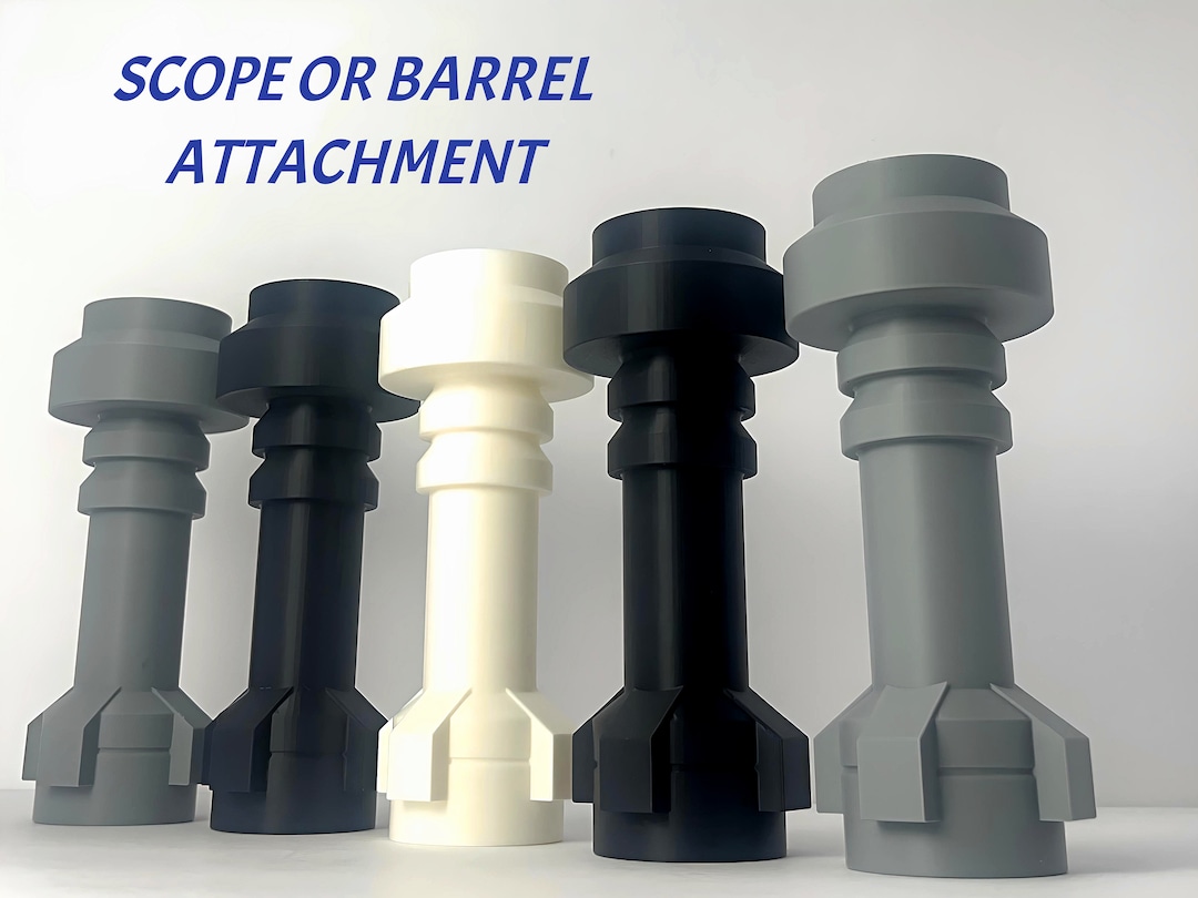 Life-size LEGO Blaster Scope Replica Barrel/scope Add on for Lifesize ...