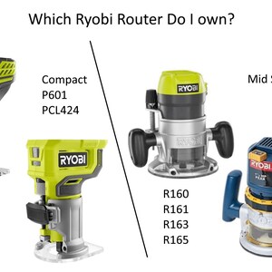Wide Router Base Plate for Ryobi Routers - Etsy