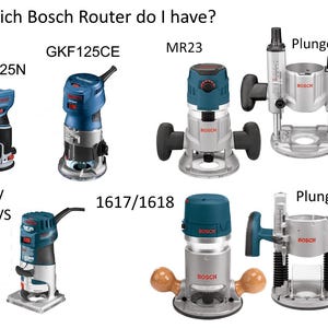 Router Base Plates for Bosch Routers - Etsy