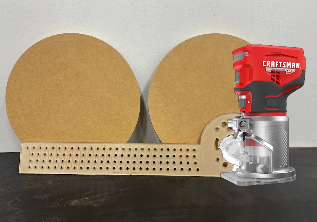Router Circle Jig for Craftsman Compact Palm Router (V20 Max) - Etsy