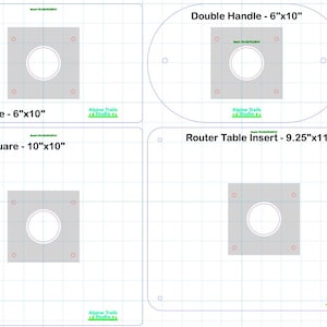 Router Base Plates for Bosch Routers - Etsy
