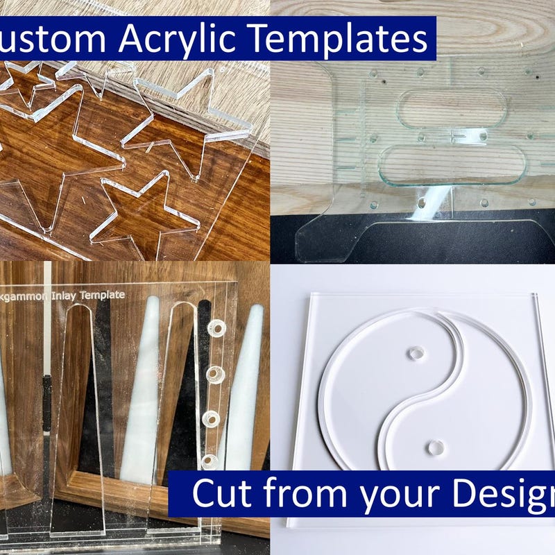 Acrylic Templates - Etsy