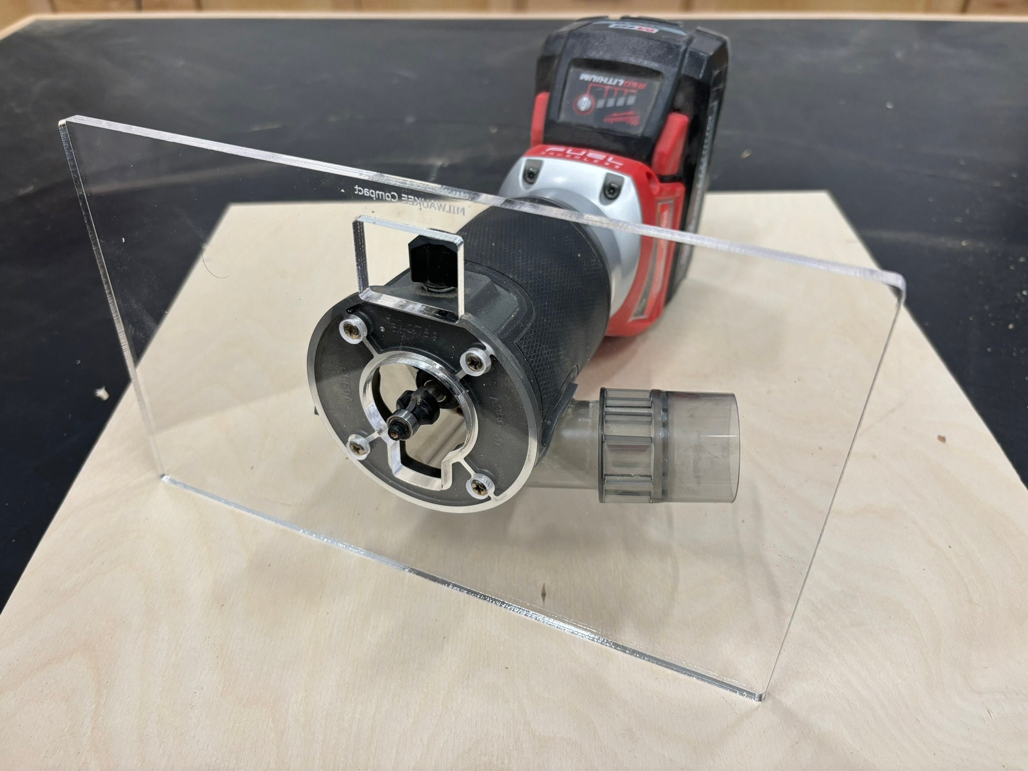 Wide Router Base Plate for Milwaukee Routers - Etsy