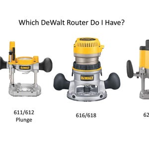 Router Base Plates for Dewalt, Fein, and Elu Routers - Etsy