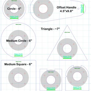 Router Base Plates for Makita Compact Palm Routers (models RT0701C ...