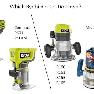 Router Base Plates for Ryobi Routers - Etsy