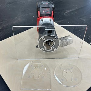 Router Base Plates for Milwaukee Compact Palm Routers (M18 1/4" Shank ...