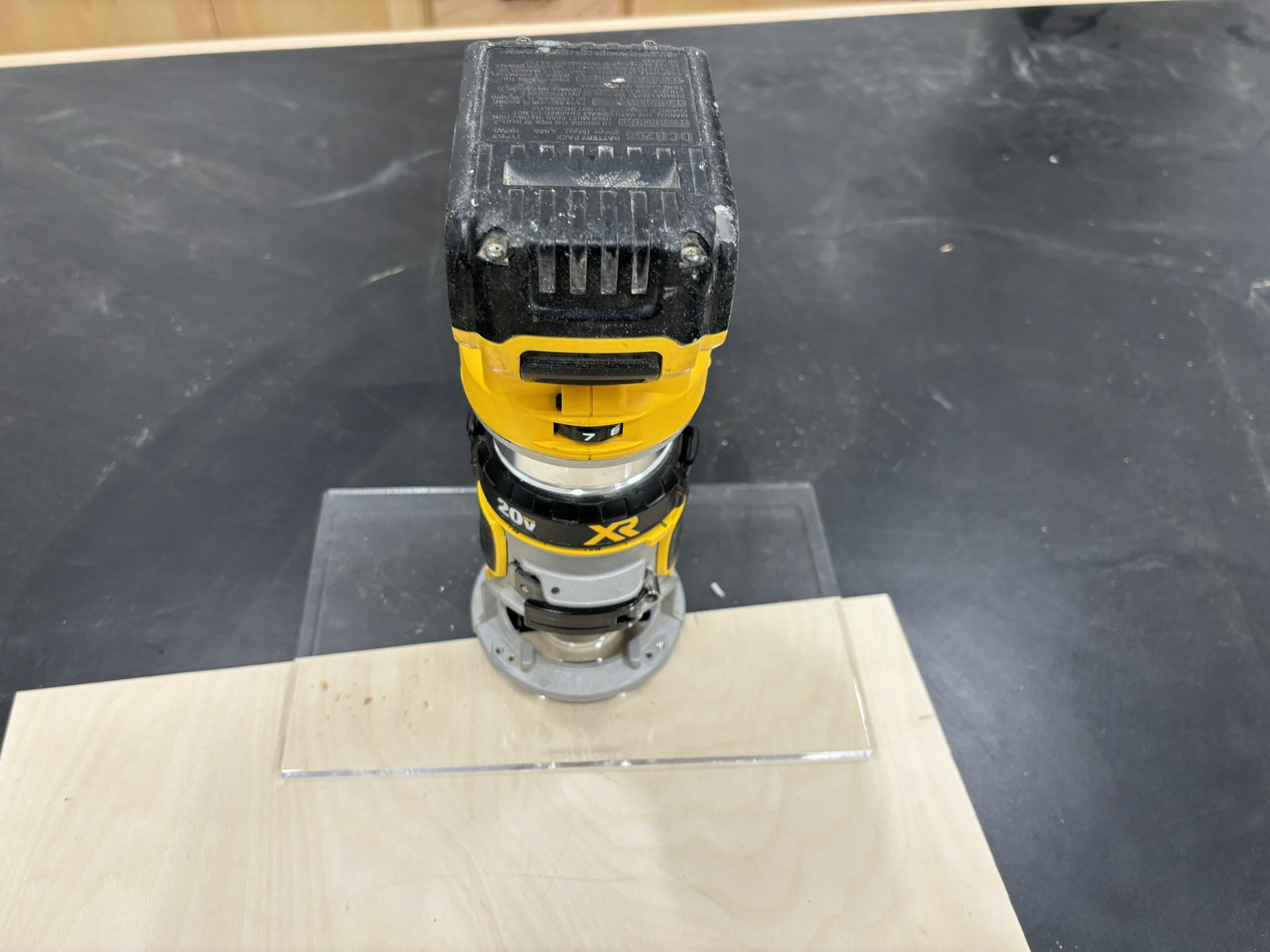Wide Router Base Plate for Dewalt Routers - Etsy