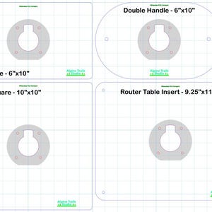 Router Base Plates for Milwaukee Routers - Etsy