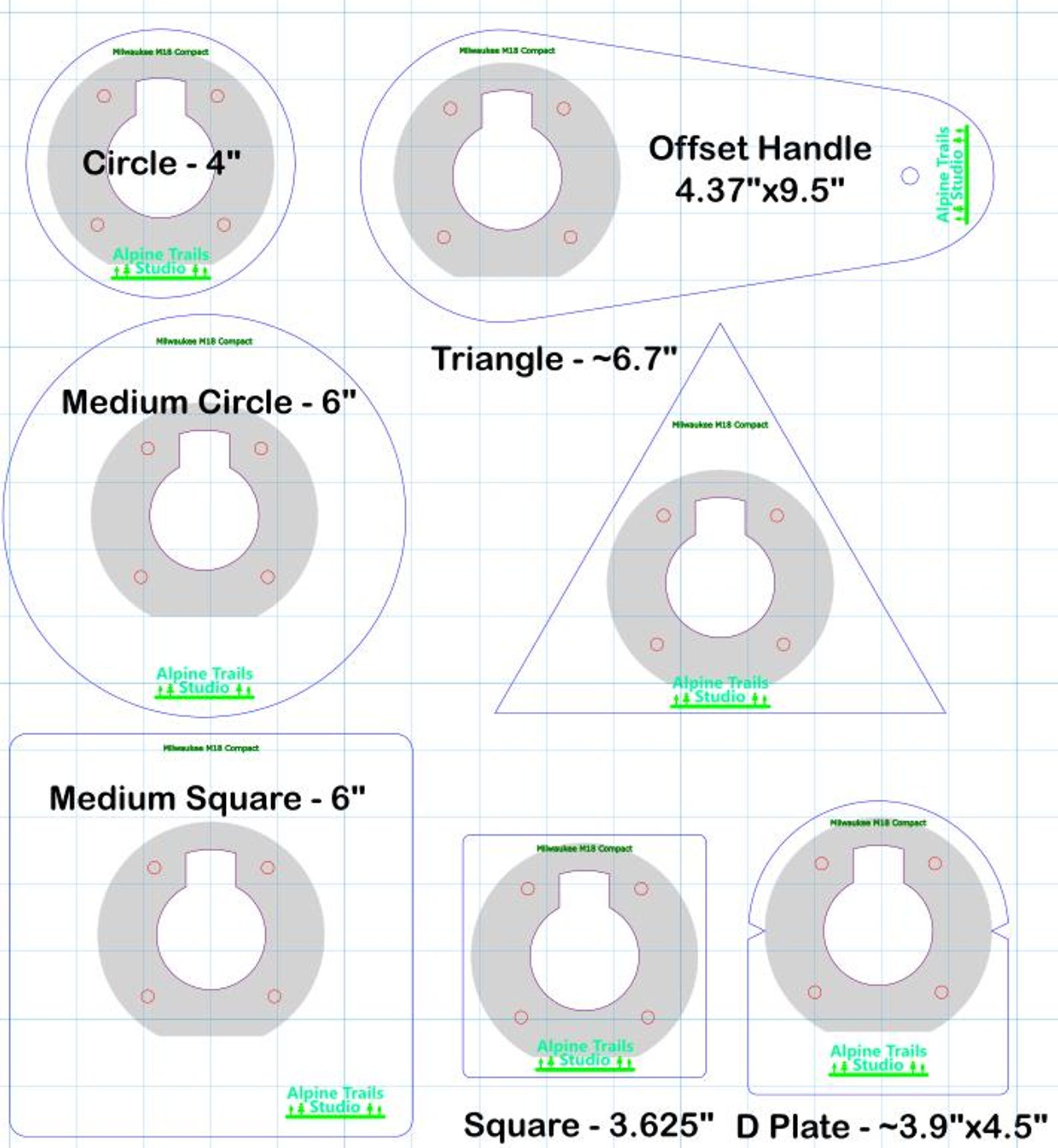 Router Base Plates for Milwaukee Routers - Etsy