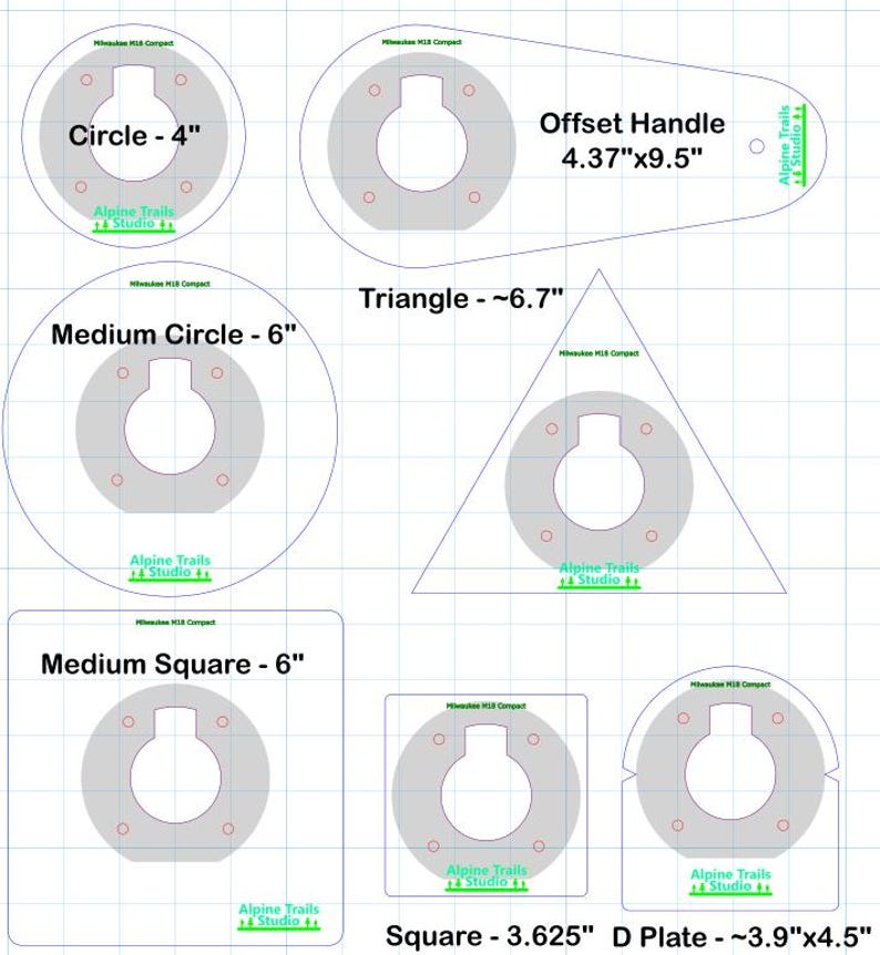 Router Base Plates for Milwaukee Routers - Etsy
