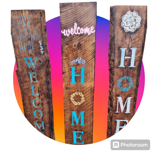 Reclaimed Wood Signs - Etsy