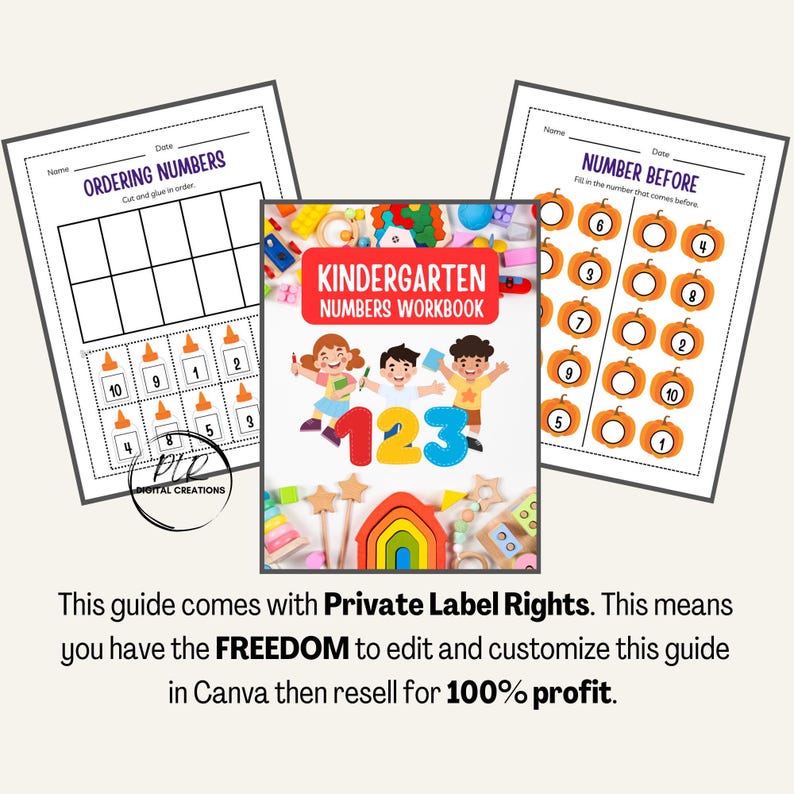 Kindergarten Math | Number Tracing | Counting Activity | Homeschool ...