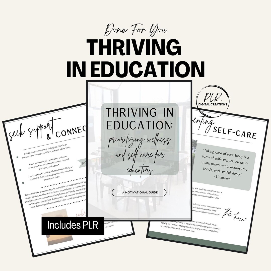 Teacher Wellness Guide | Selfcare Resource | Classroom Management ...