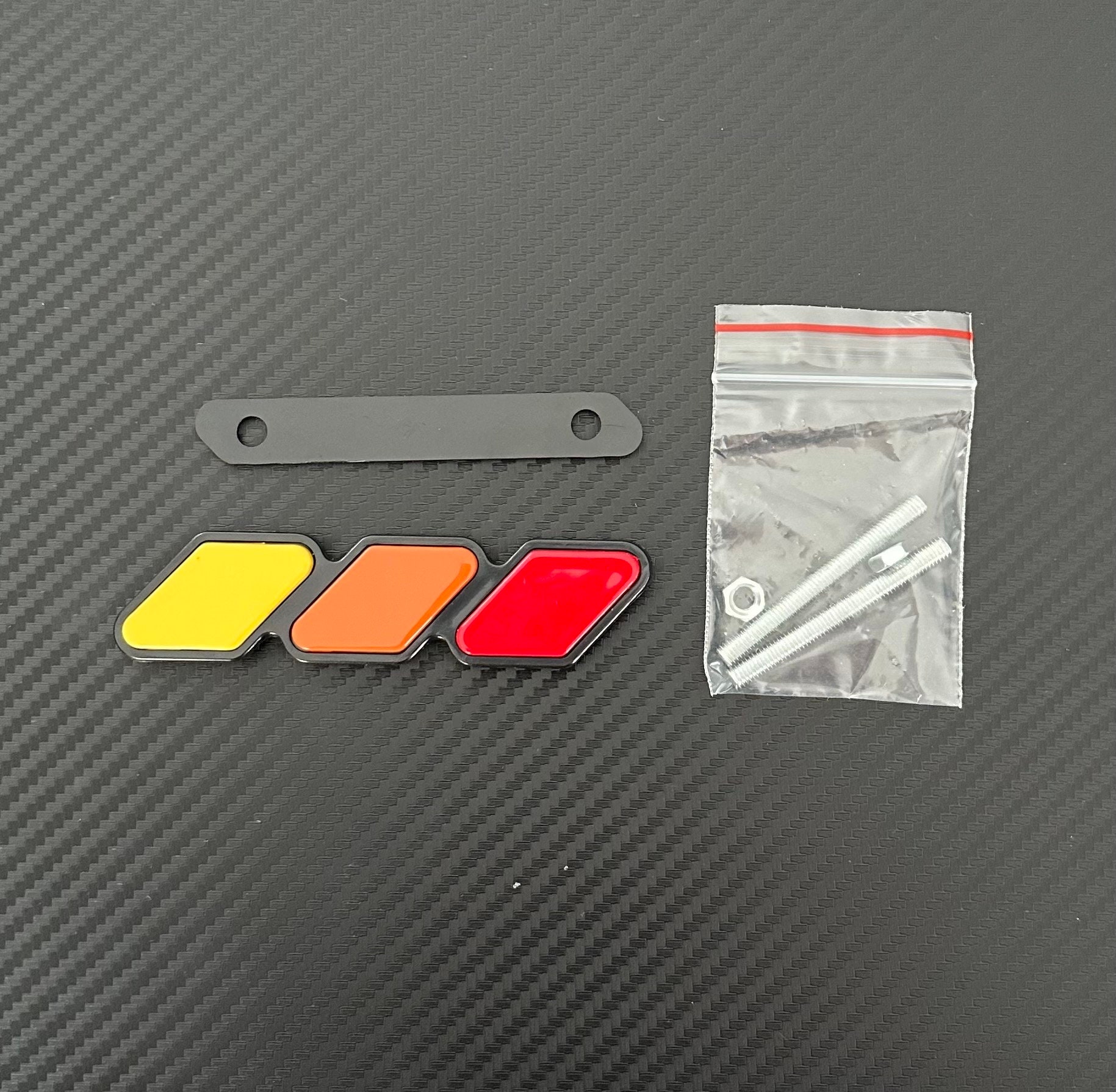 Tri Color Grille Badge Emblem Accessories for Toyota Tacoma Tundra ...