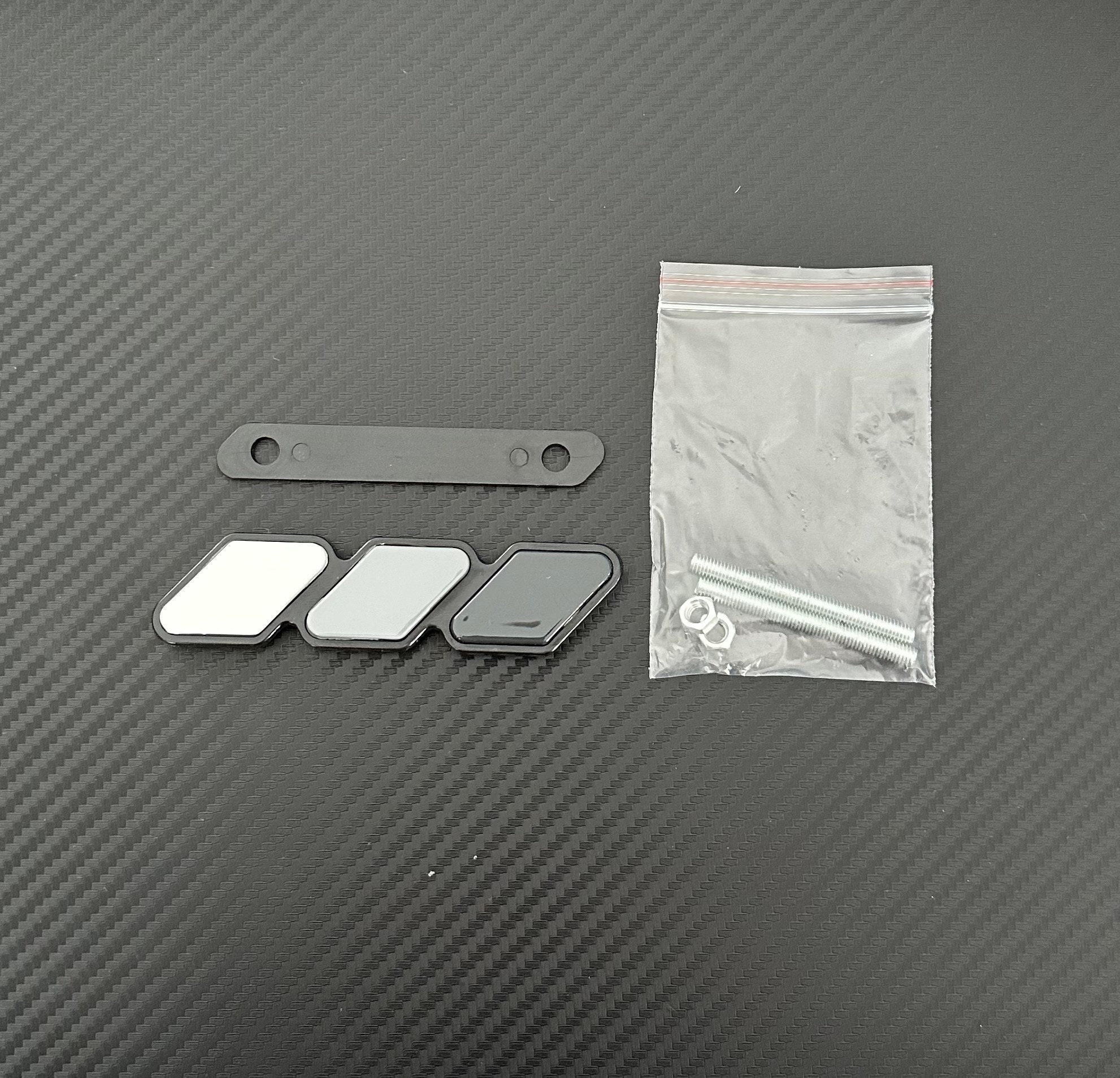 Tri Color Grille Badge Emblem Accessories for Toyota Tacoma Tundra ...