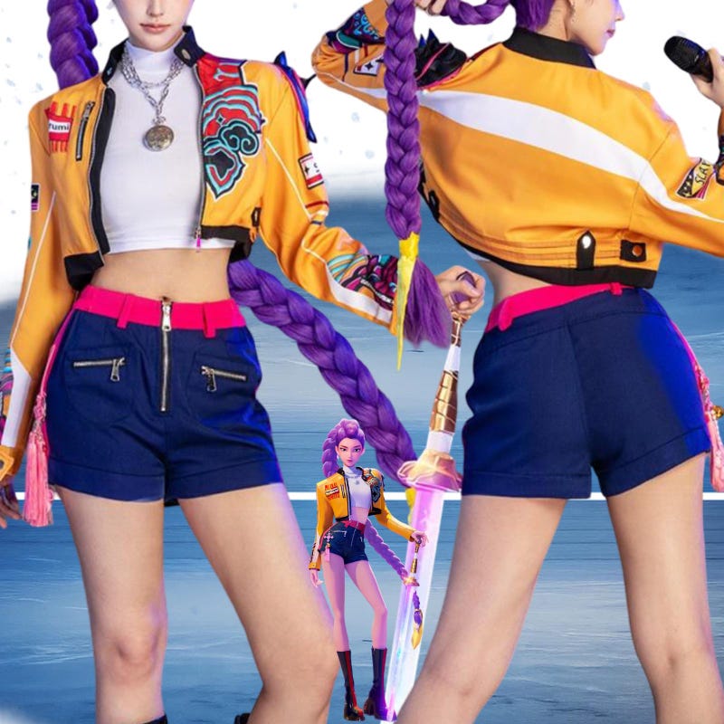 Rumi huntrix cosplay adult costume - Etsy.de