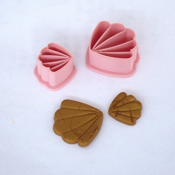 Clam Shell Polymer Clay Cutters 3D Printed - Etsy