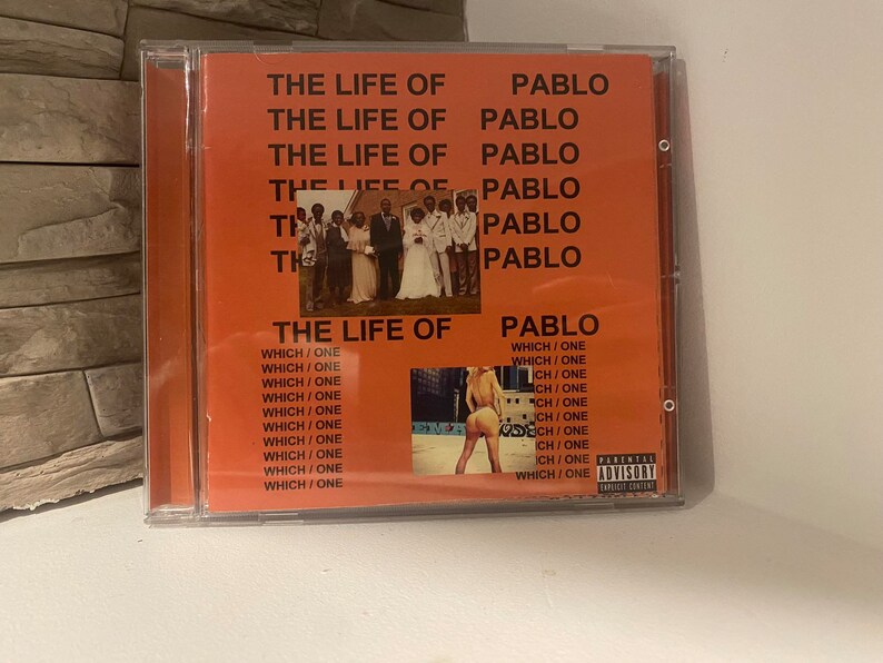 Kanye West the Life of Pablo / 2016 / UNOFFICIAL Custom-made CD / Hip ...