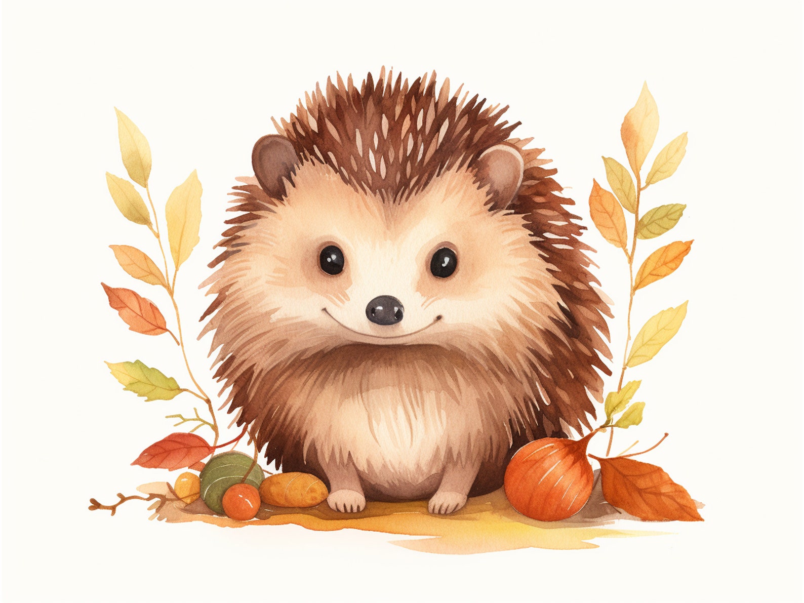 Transparent Background Hedgehog PNG - Etsy
