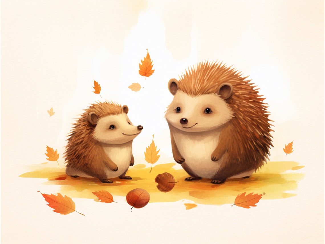 Transparent Background Hedgehog PNG - Etsy