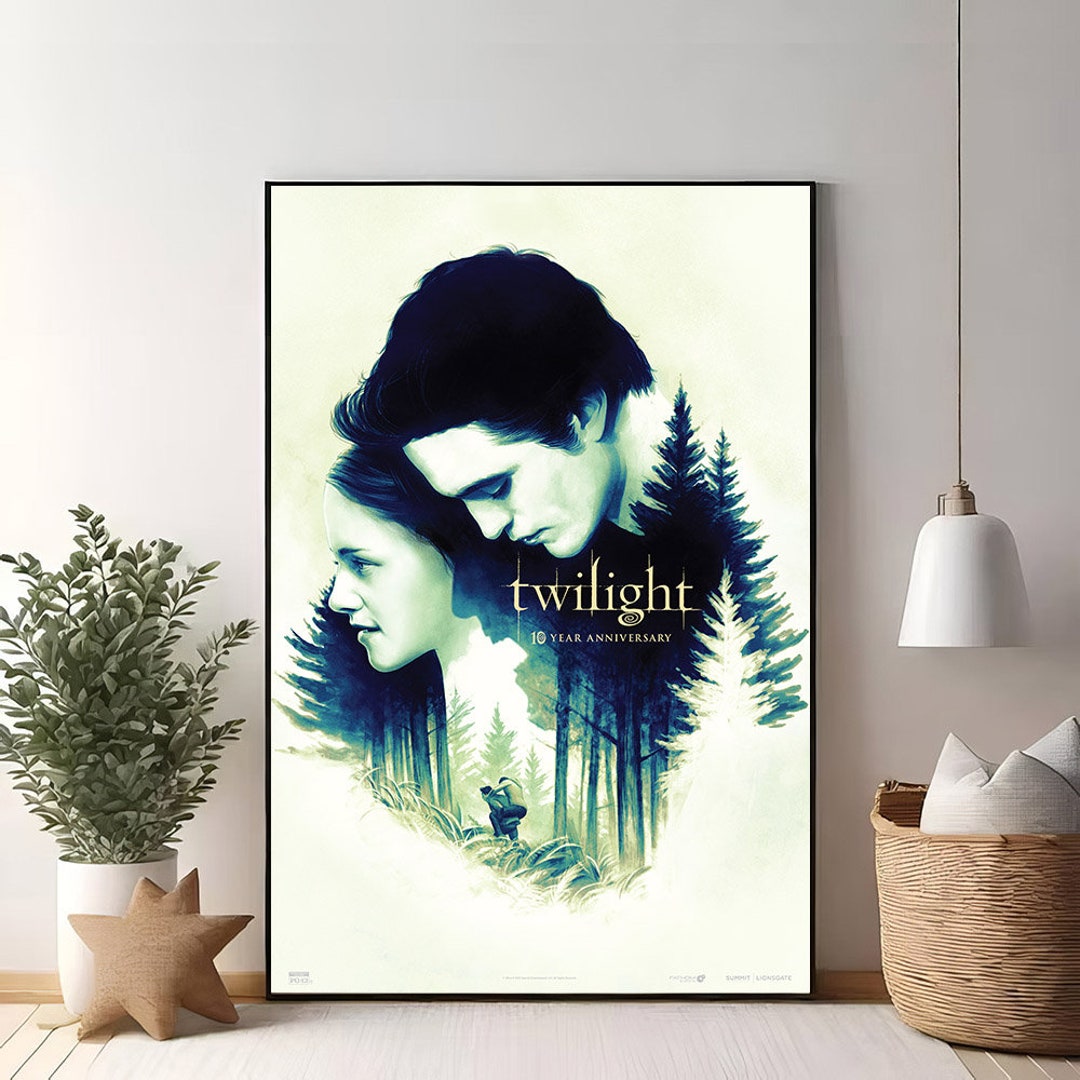 Twilight Movie Poster, Film Fan Collectibles, Minimalist Art, Retro ...