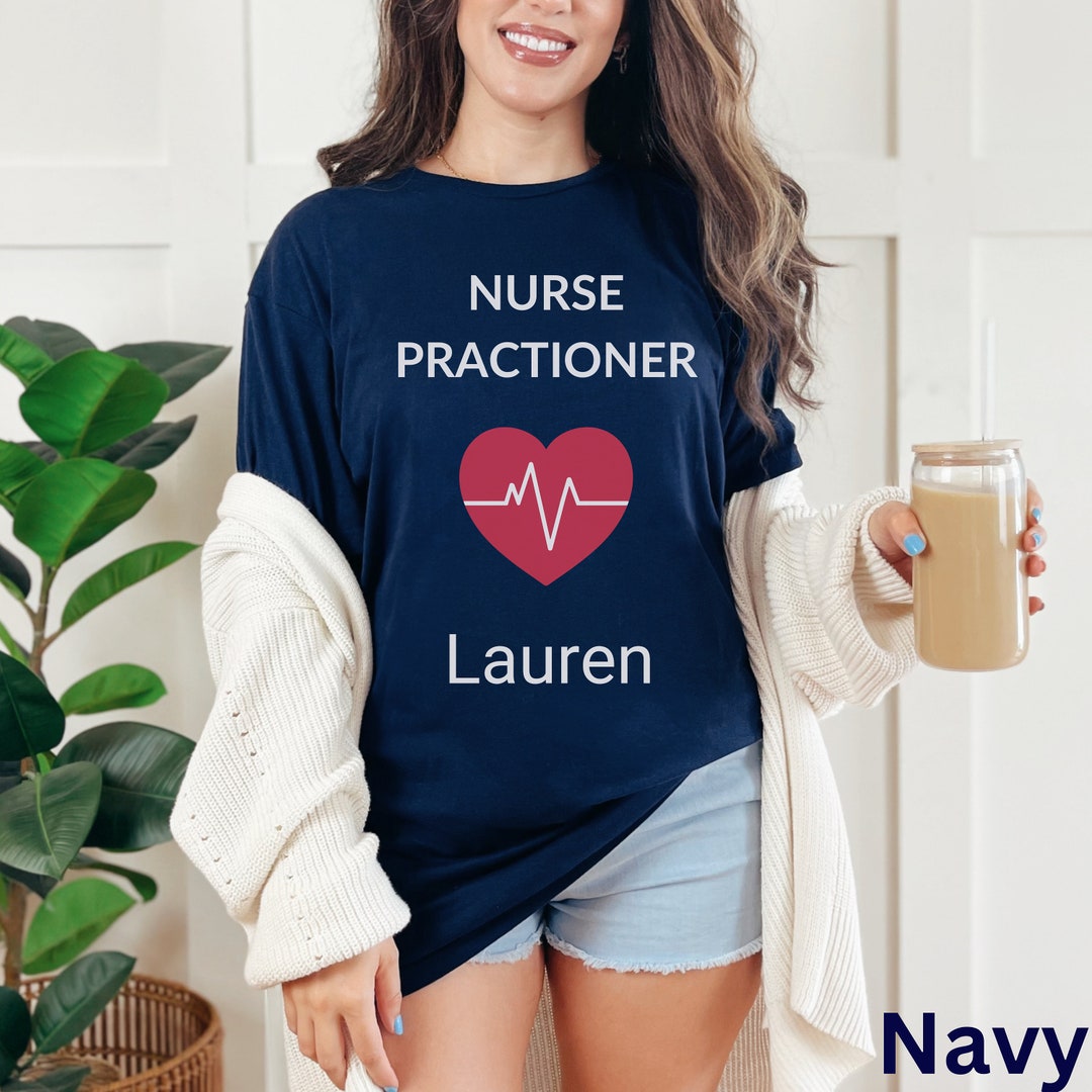 Custom Nurse Shirt, Nurse Practitioner Gift, Personalized Nurse ...