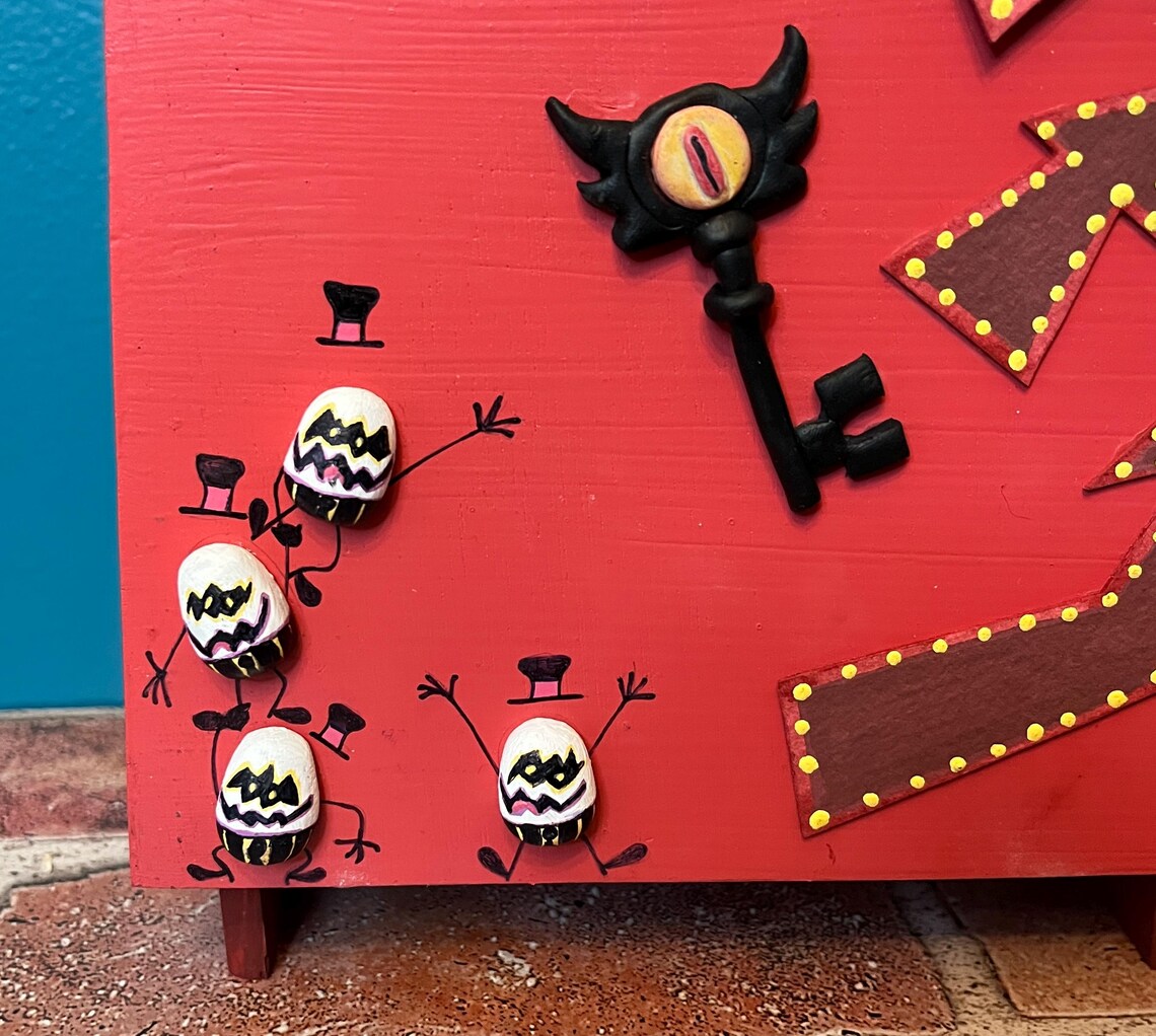 Hazbin Hotel Diorama Shadow Box - Fan Art Collectible - Etsy