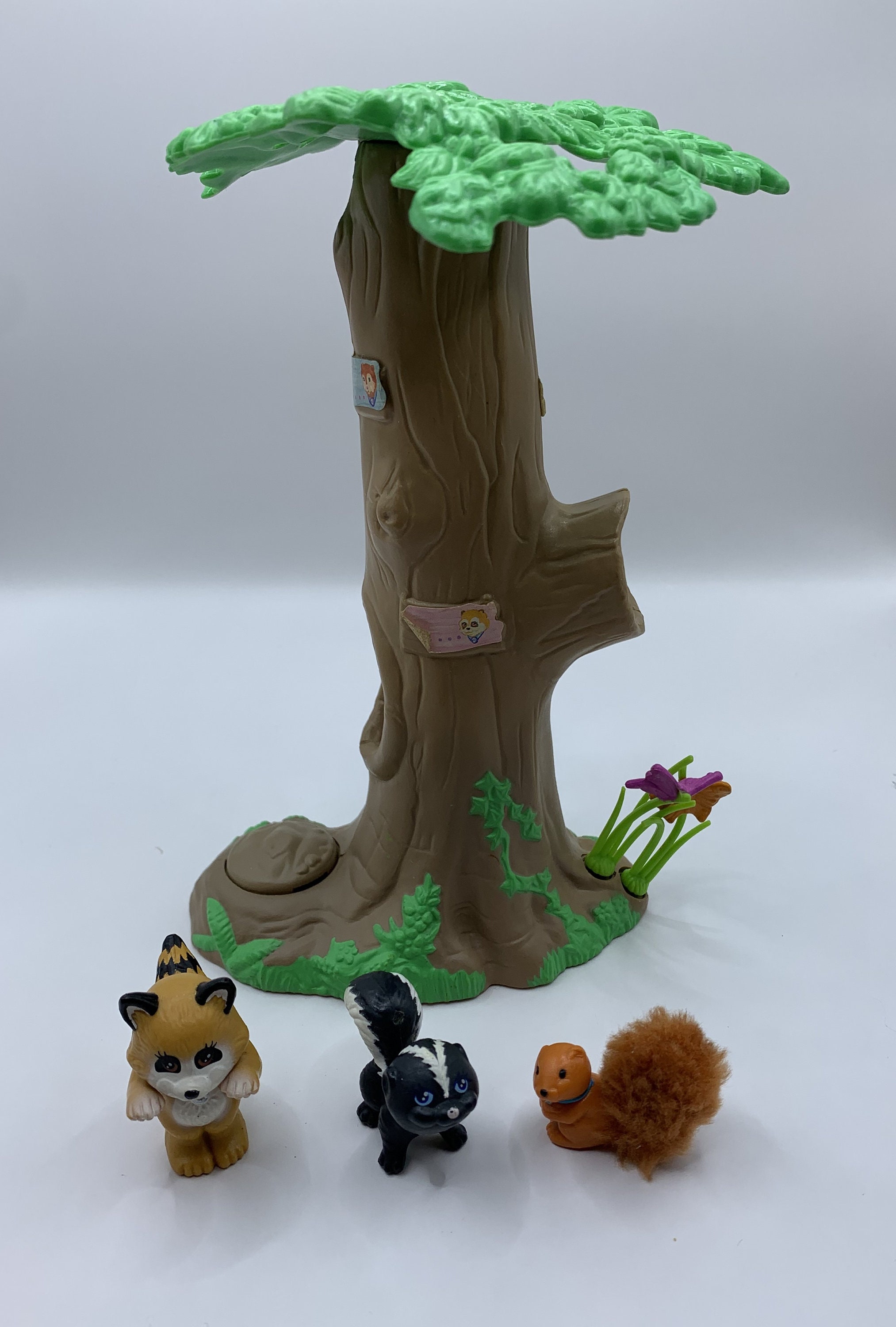 Vintage 1994 Littlest Pet Shop Chirpy Tree Friends With Woodsy Home - Etsy
