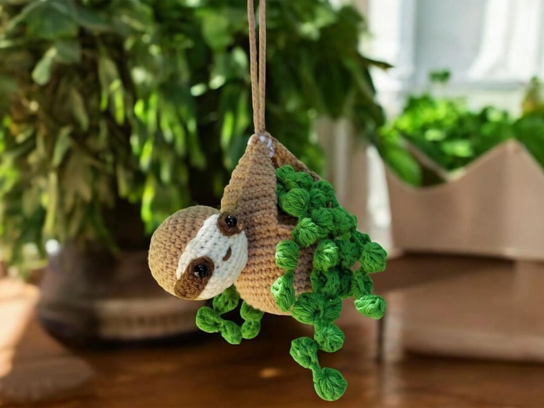 Amigurumi Sloth PDF Crochet Pattern, Easy-to-follow Cute Sloth Gift ...