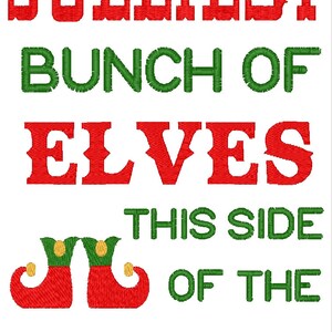 Jolly Elves Embroidery Design - Etsy