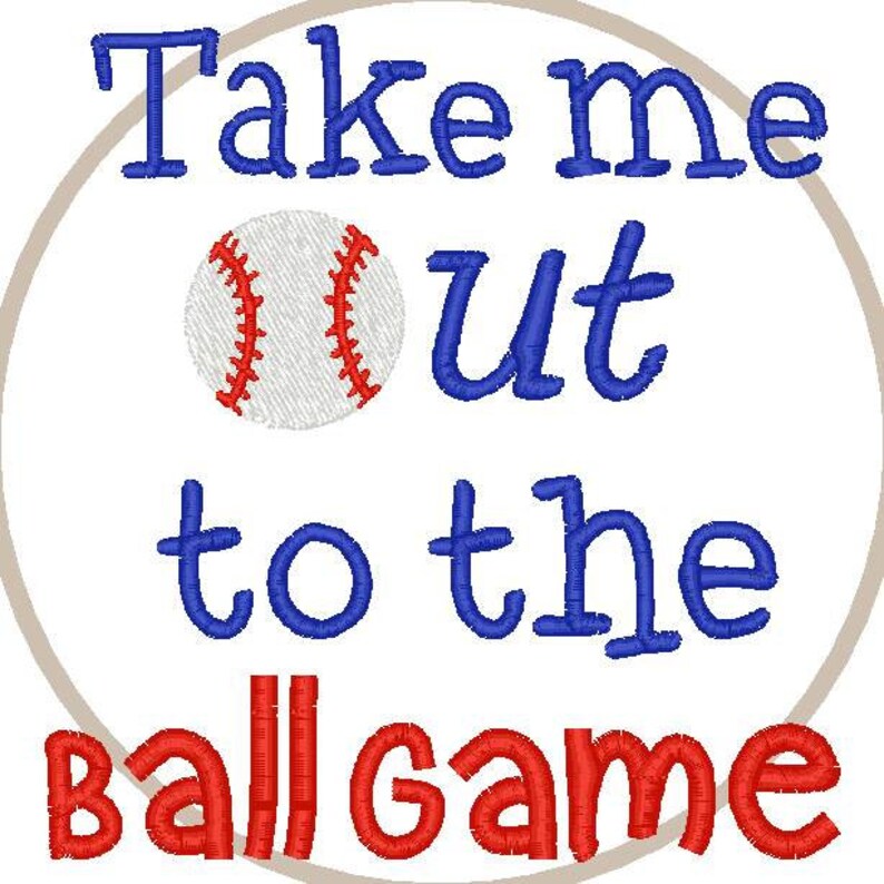 Baseball Embroidery Design Packet | Etsy