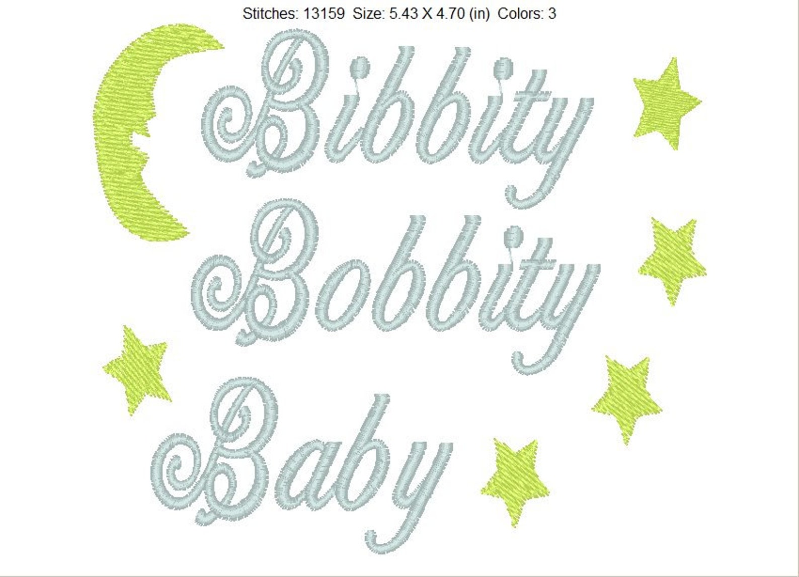 Adorable Bibbity Bobbity Baby and Bibbity Bobbity Boo Digital - Etsy