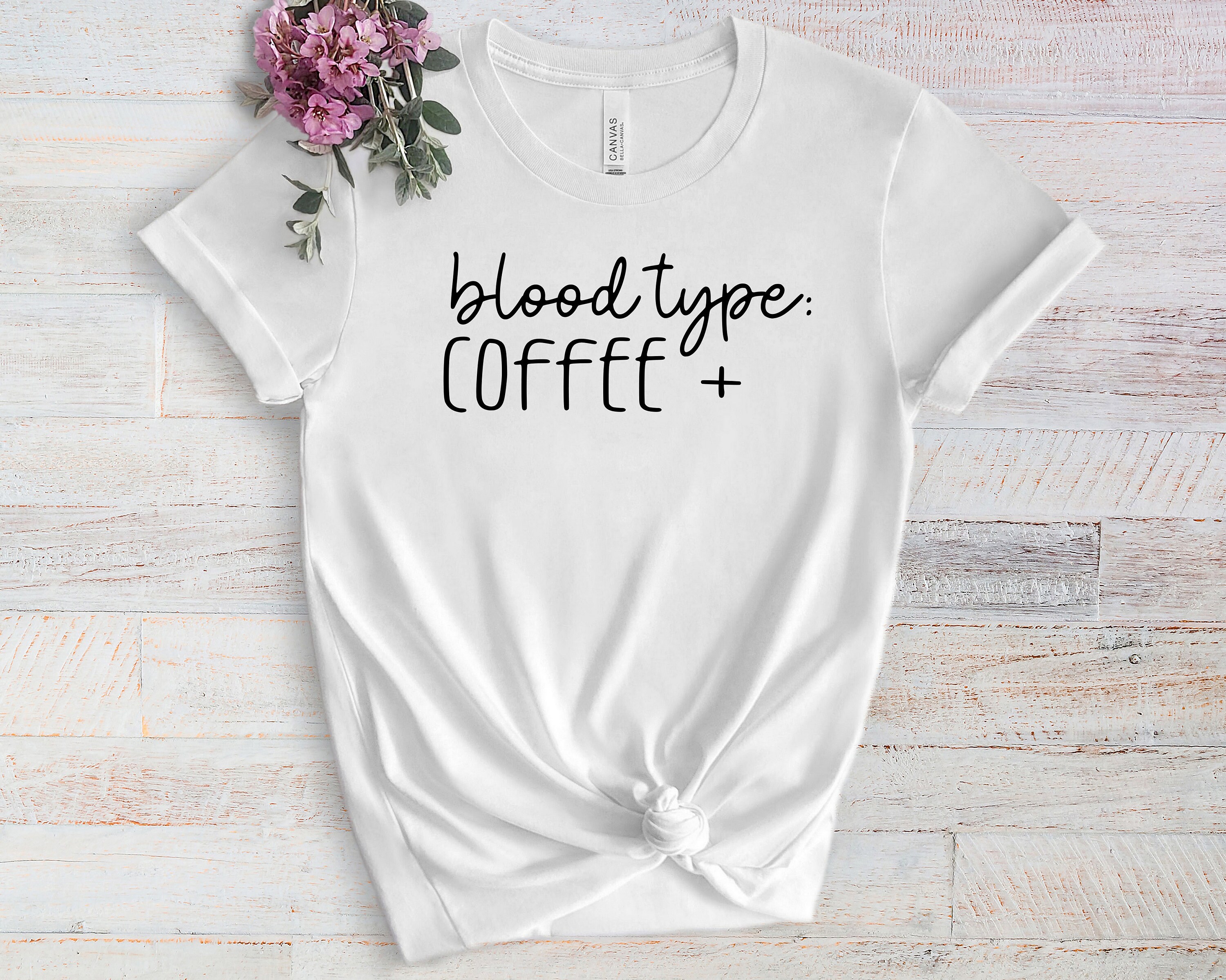 Blood Type Coffee SVG Cut File SVG Dxf Png - Etsy